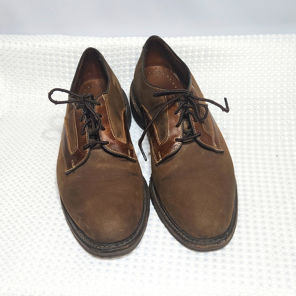 Allen Edmonds | Shoes | Allen Edmonds Brown Nomad Suede Leather Plain ...